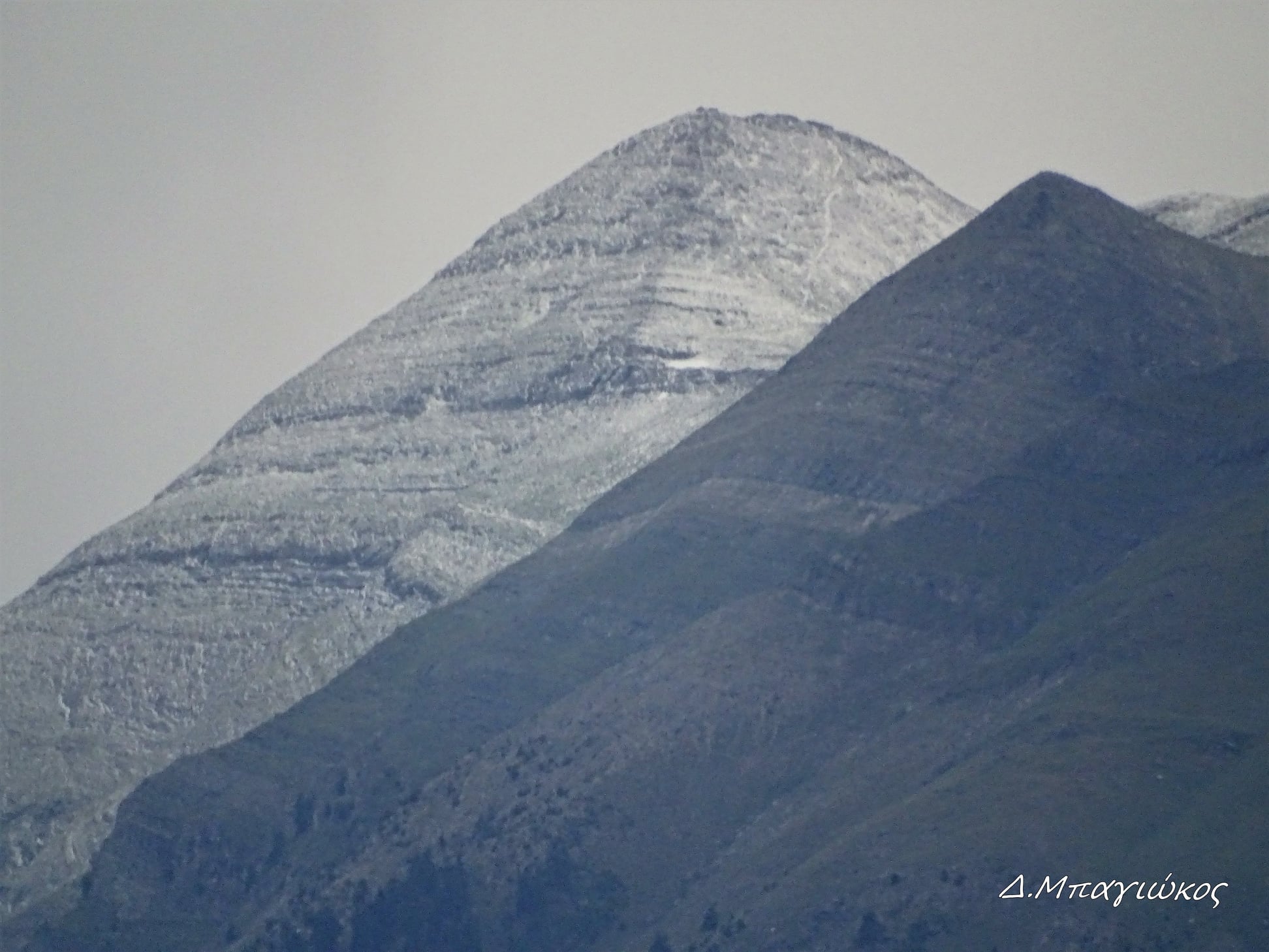 Χιόνισε στην κορυφή του Ταϋγέτου - ΕΦΗΜΕΡΙΔΑ ΘΑΡΡΟΣ