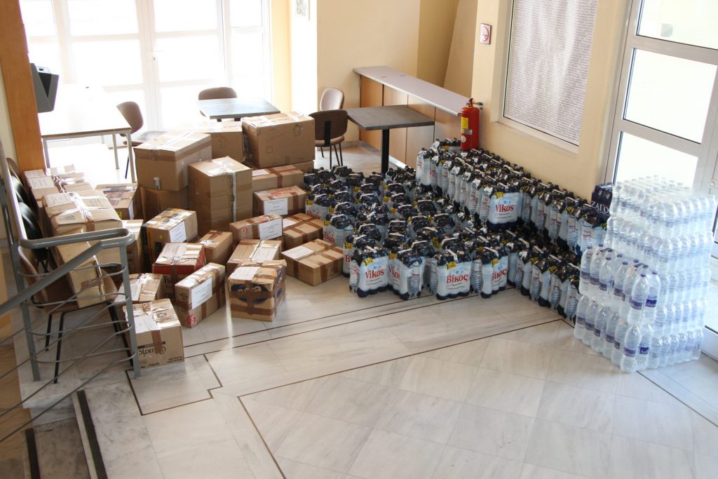 Καλαμάτα: Συγκέντρωση προμηθειών για τους πυρόπληκτους - ΕΦΗΜΕΡΙΔΑ ΘΑΡΡΟΣ