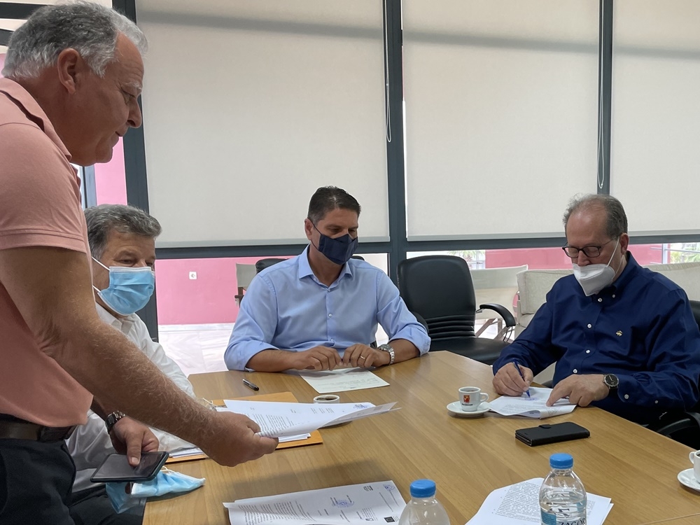 Υπογραφή σύμβασης για βελτίωση 7ης Επ.Ο. στα τμήματα Μεσσήνη-Εύα και ...