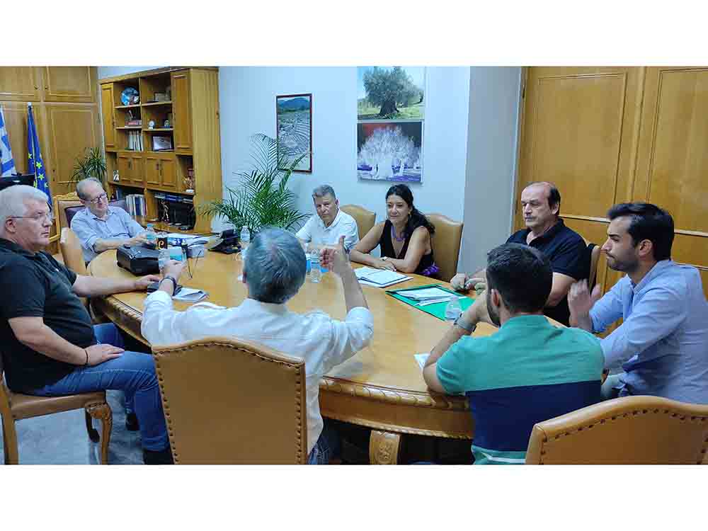 Σύσκεψη στην Π.Ε. Μεσσηνίας για τα αντιπλημμυρικά έργα της Καλαμάτας ...