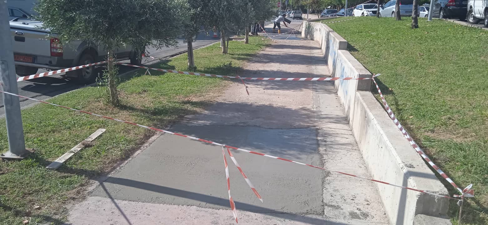 Συντήρηση στο δίκτυο ποδηλατόδρομων της Καλαμάτας - ΕΦΗΜΕΡΙΔΑ ΘΑΡΡΟΣ