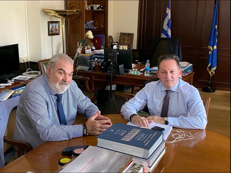 Δήμος Τριφυλίας: Συνάντηση Γ. Λεβεντάκη με Στ. Πέτσα - ΕΦΗΜΕΡΙΔΑ ΘΑΡΡΟΣ