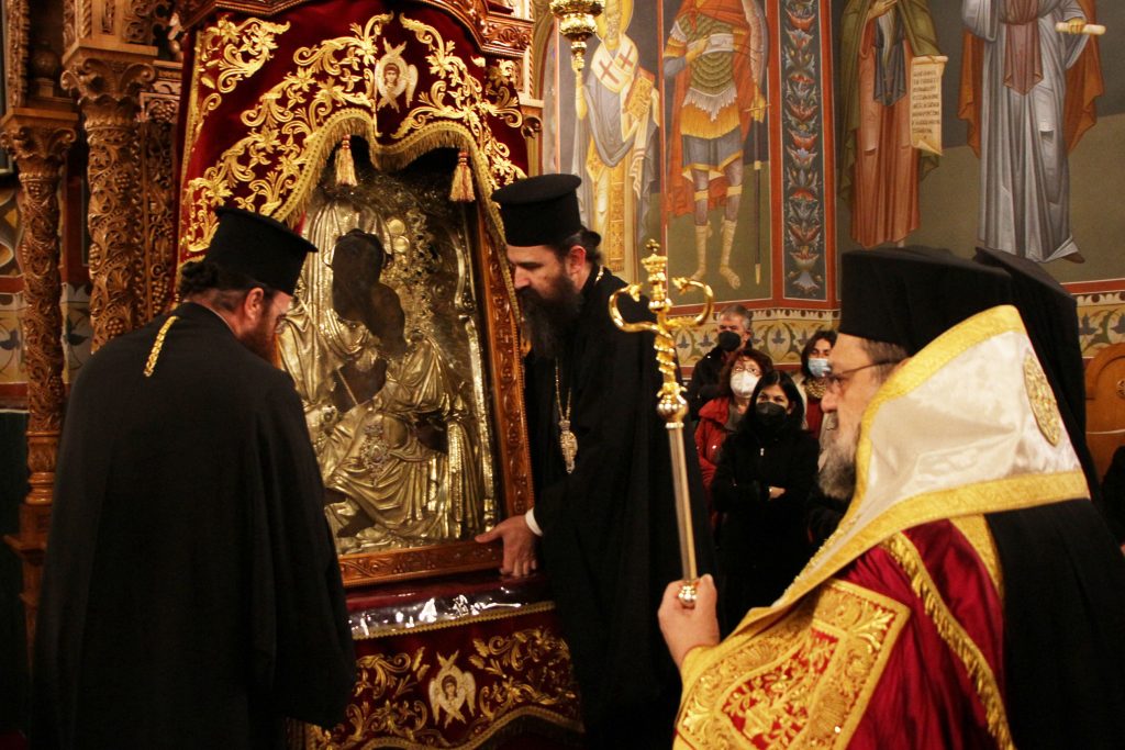 Ενθρόνιση σήμερα Ιεράς Εικόνος Παναγίας της «Υπαπαντής» - ΕΦΗΜΕΡΙΔΑ ΘΑΡΡΟΣ