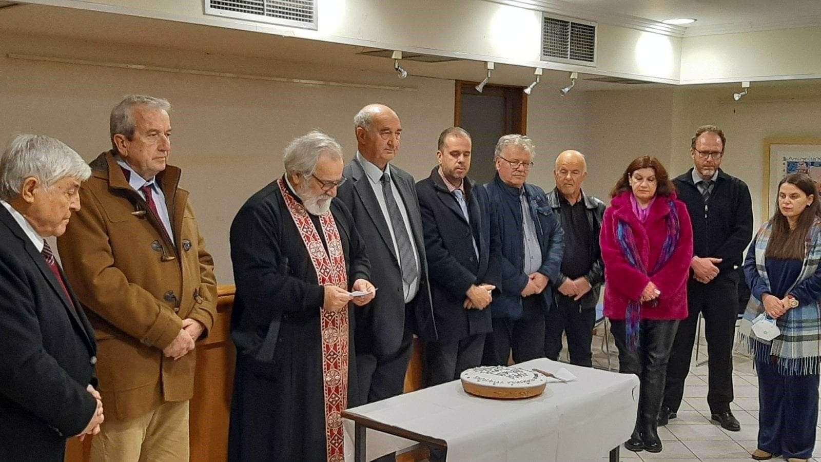 Σε γιορτινό κλίμα η κοπή της πίτας της Ομοσπονδίας Συλλόγων-Συνδέσμων ...