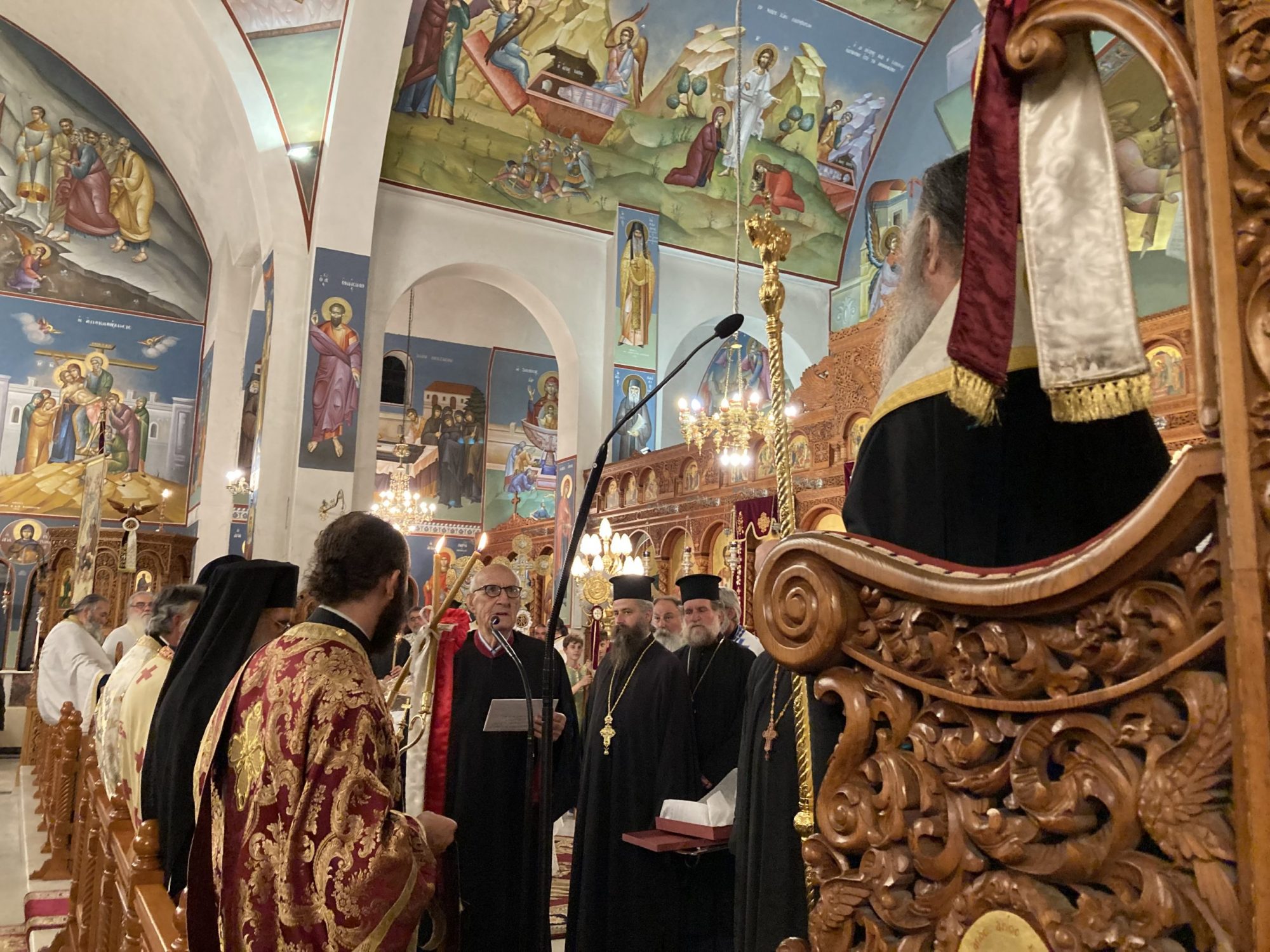 Μητρόπολη Τριφυλίας & Ολυμπίας: Τιμήθηκε ο άρχοντας πρωτοψάλτης ...