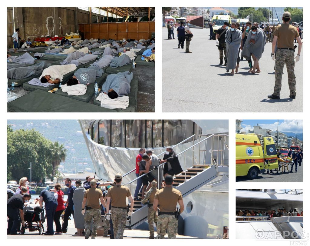 Shipwreck Greece: SAR for missing people ongoing; 104 rescued ...