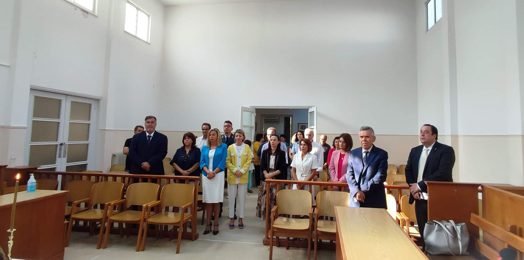 Αγιασμός για το νέο δικαστικό έτος στο Δικαστικό Μέγαρο Κυπαρισσίας ...