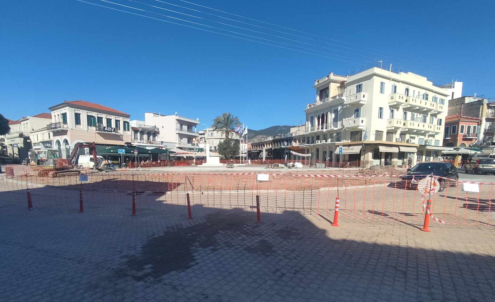 Προχωρούν οι εργασίες για την αναδιάταξη της πλατείας 23ης Μαρτίου ...