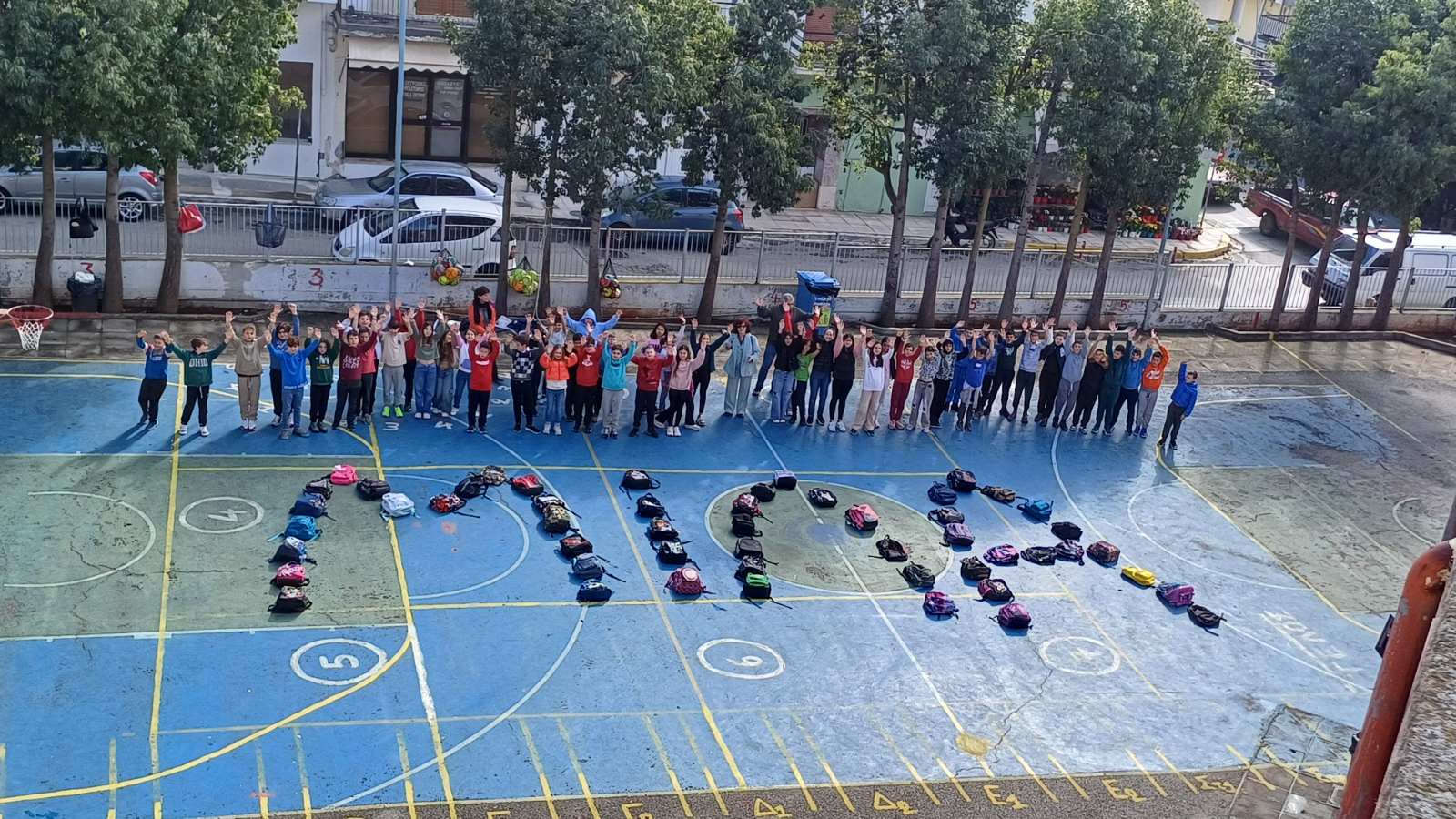 1ο Δημοτικό Σχολείο Καλαμάτας: Συμβολική δράση κατά της σχολικής βίας ...