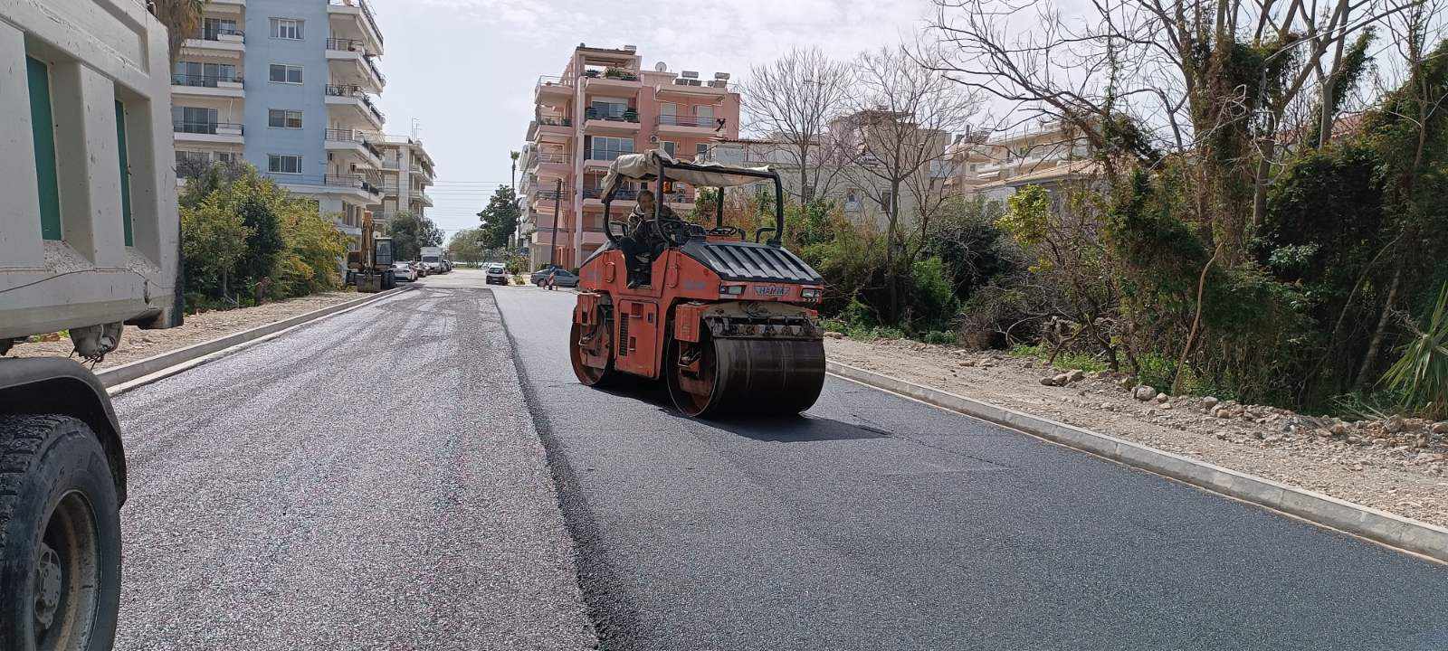 Καλαμάτα: Ασφαλτόστρωση στη διάνοιξη της οδού Βουλγαροκτόνου ...