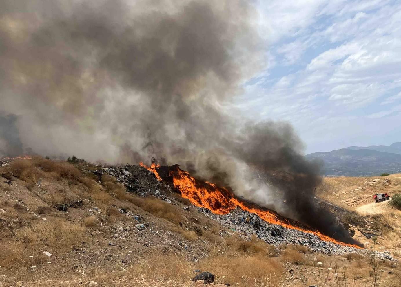 Φωτιά στο Αλιμάκι Κυπαρισσίας - ΕΦΗΜΕΡΙΔΑ ΘΑΡΡΟΣ