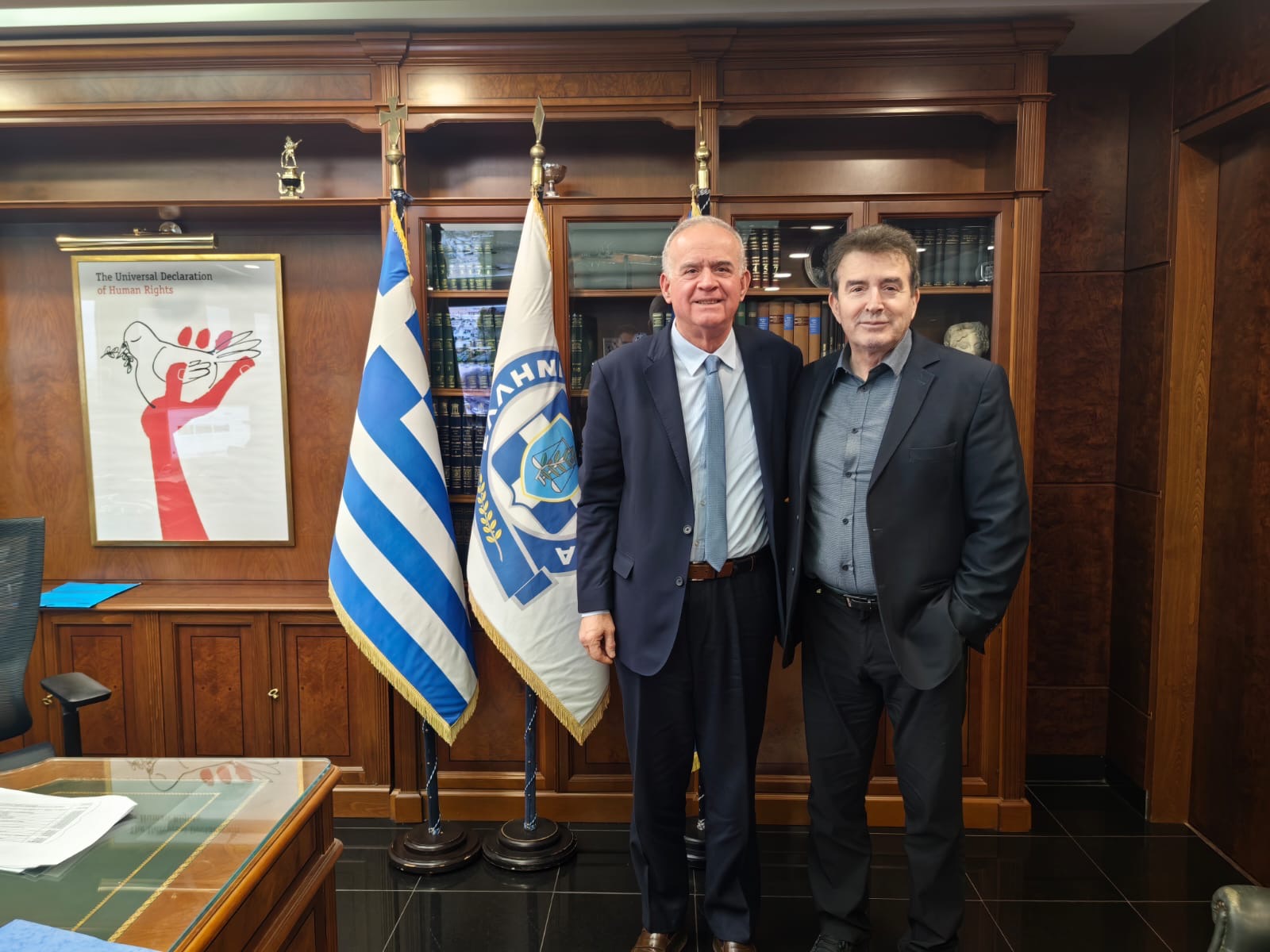 Γ. Λαμπρόπουλος: Συζήτηση για την παραβατικότητα με τον υπουργό ...