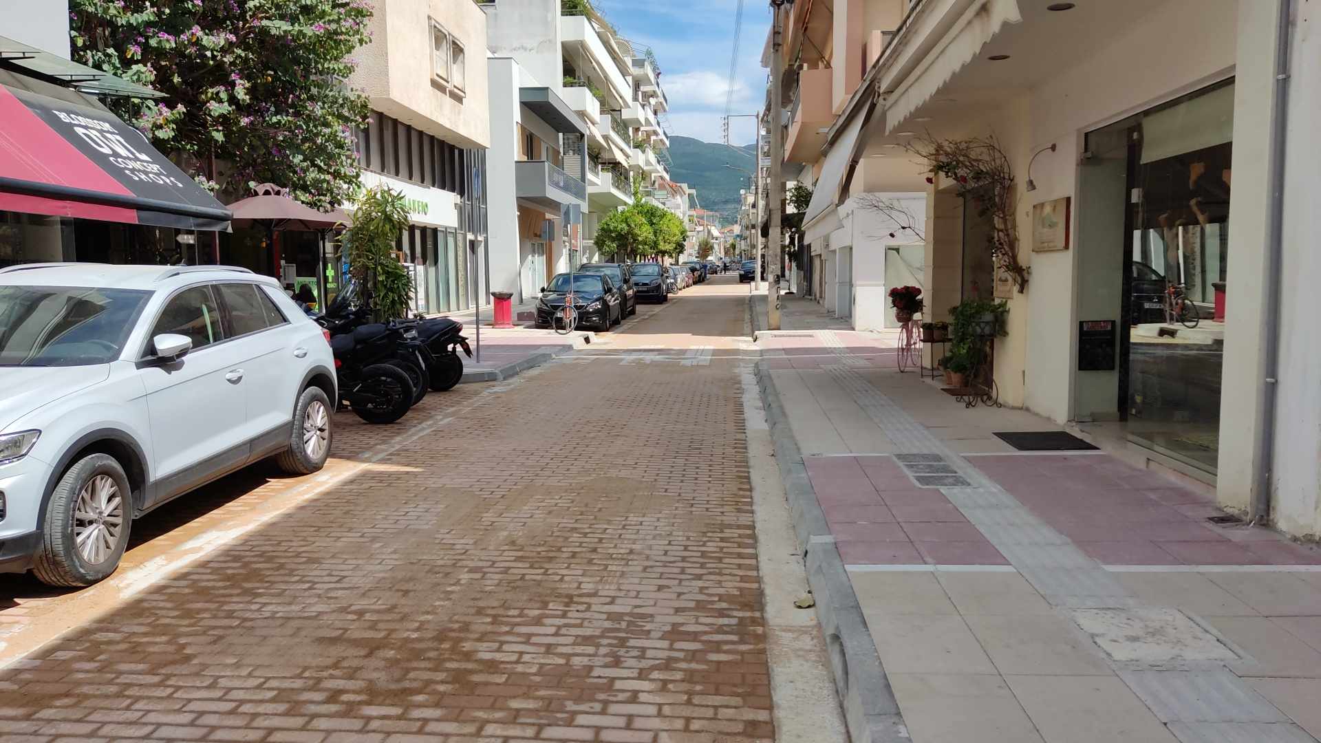 Αλλάζει εικόνα η οδός Αριστοδήμου - Συνεχίζονται οι εργασίες ανάπλασης ...