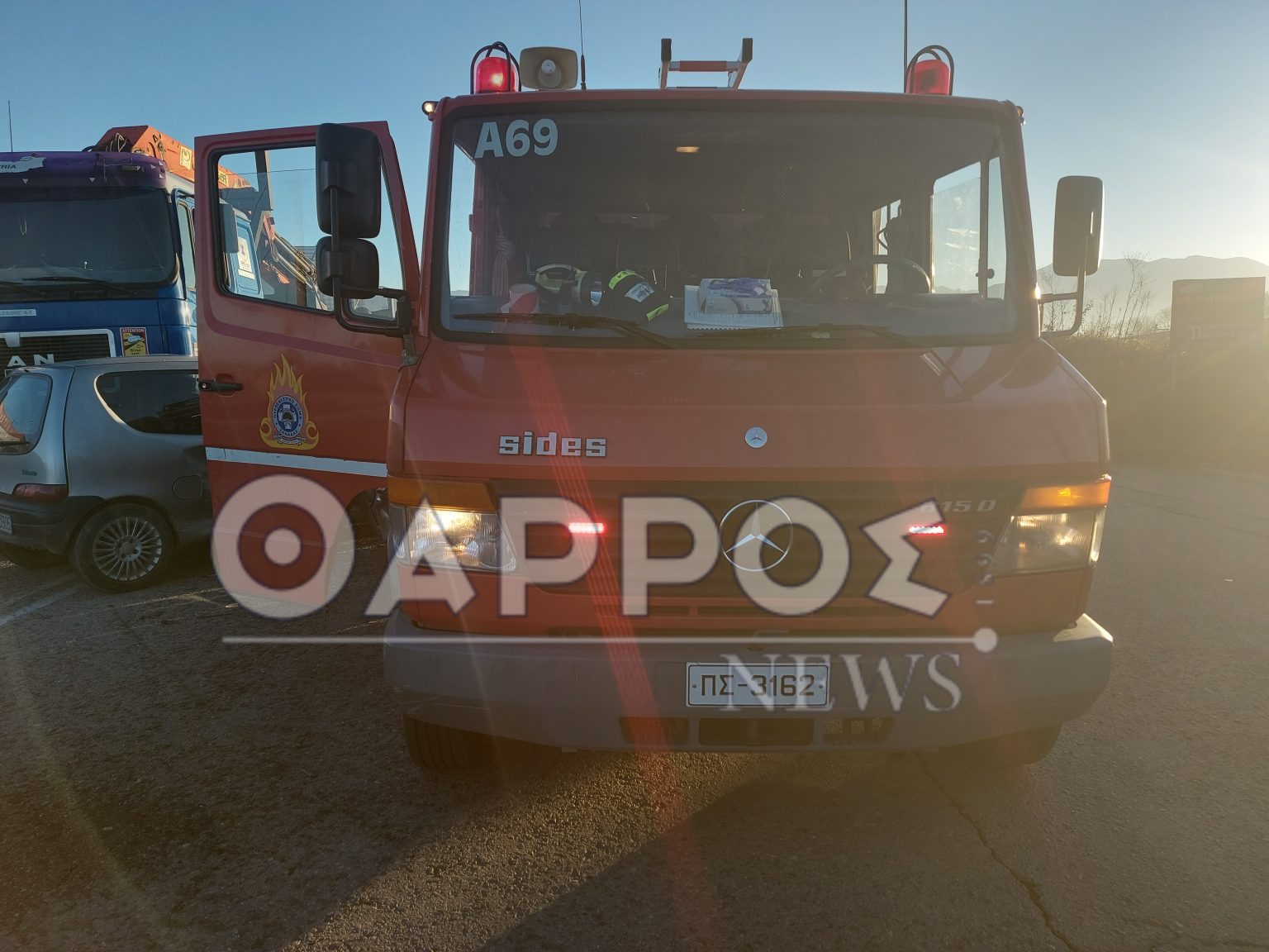 Σοβαρό τροχαίο στην Ε.Ο. Ασπροχώματος-Μεσσήνης - ΕΦΗΜΕΡΙΔΑ ΘΑΡΡΟΣ