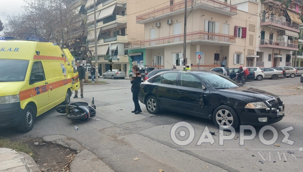 Καλαμάτα: Τροχαίο με δύο τραυματίες στη Φιλελλήνων - ΕΦΗΜΕΡΙΔΑ ΘΑΡΡΟΣ